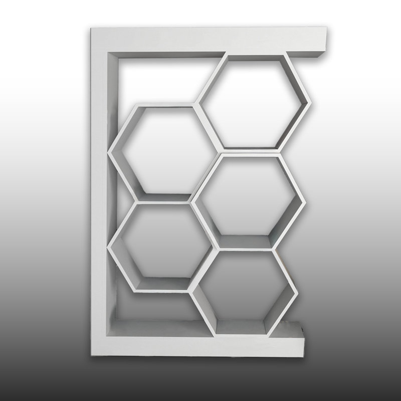 Corrigan Studio® Honeycomb Geometric Bookcase | Wayfair