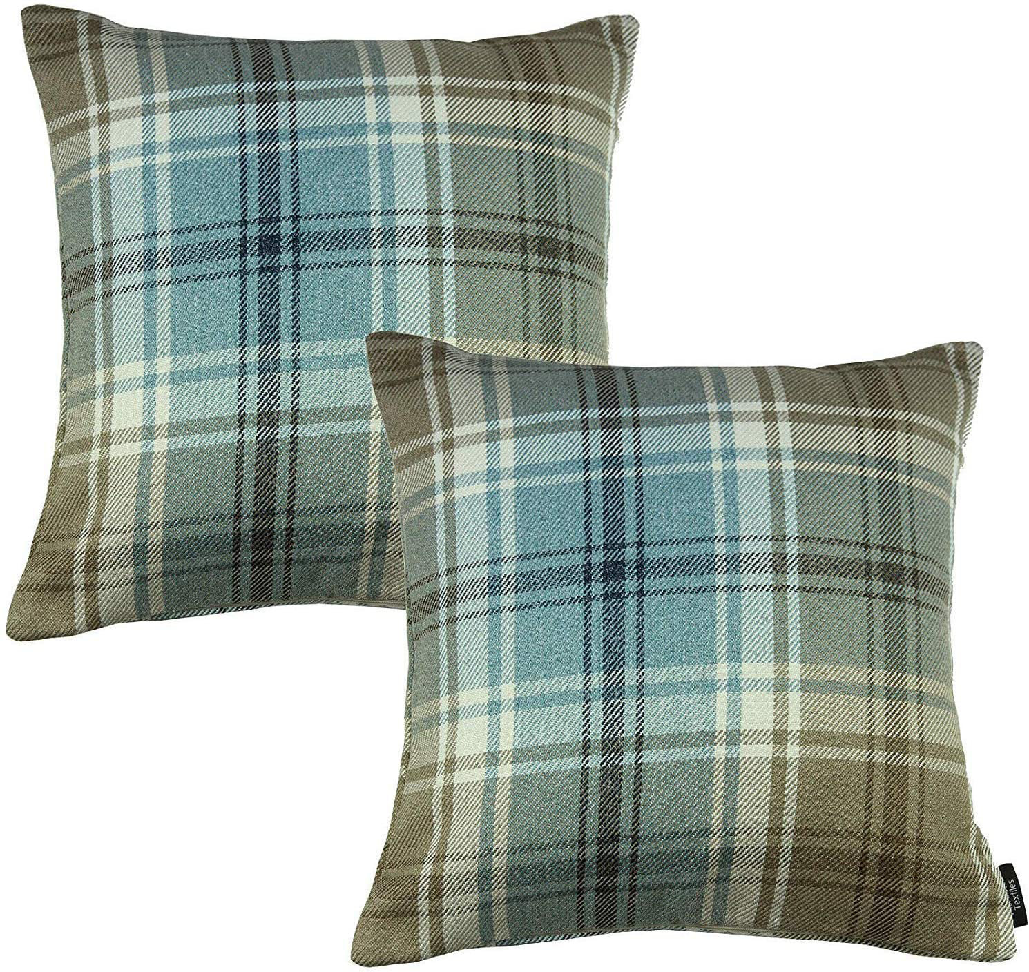 McalisterTextiles Plaid 43'' Throw Pillow Cover | Wayfair