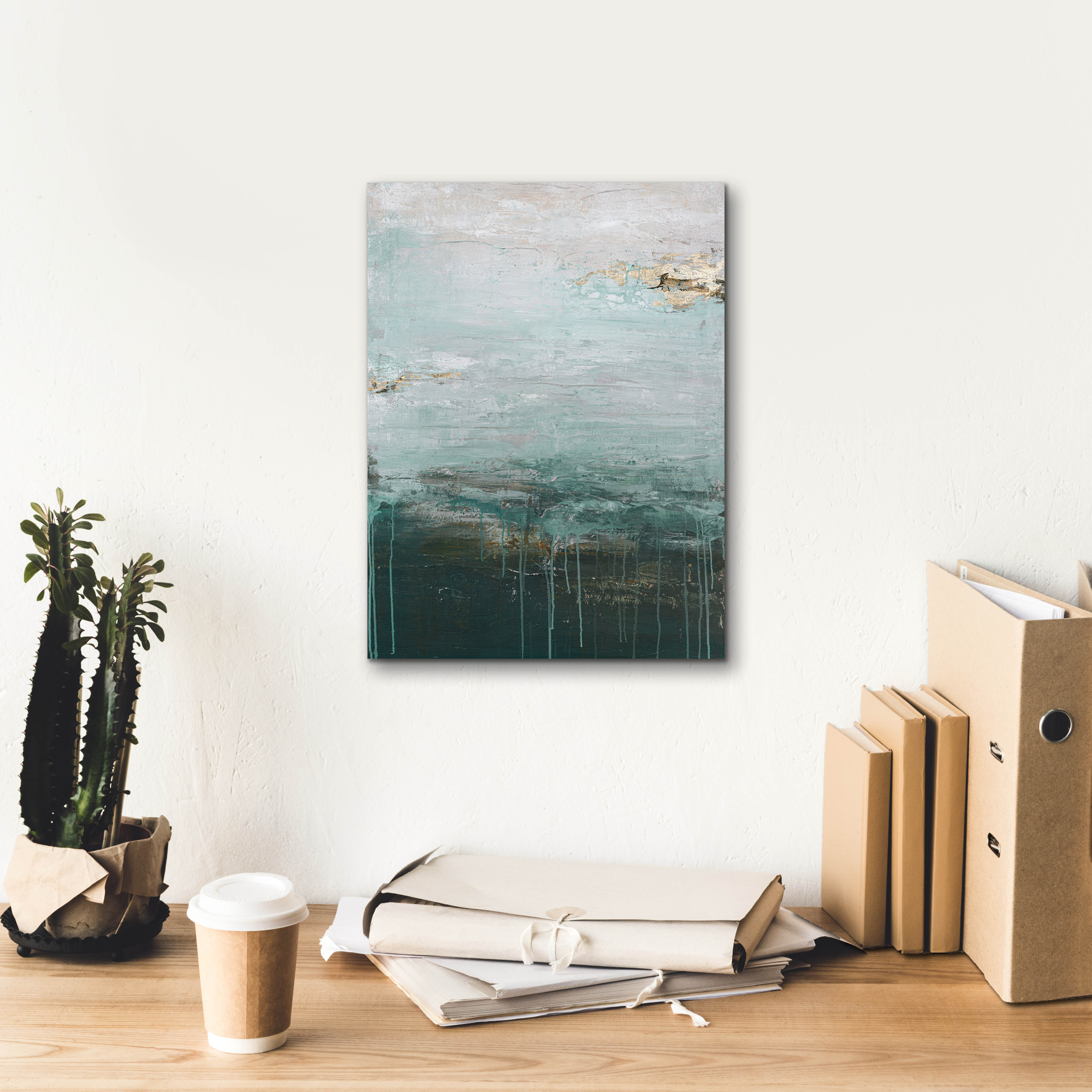 Ivy Bronx 'Gradient Grace' by Design Fabrikken Canvas Wall Art | Wayfair