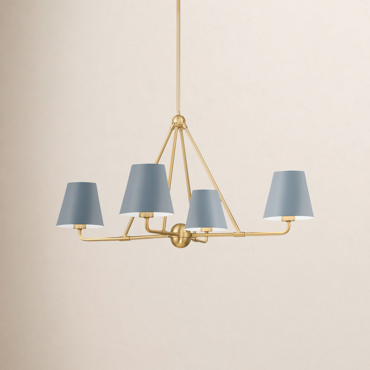 Joss & Main Kinston 4 - Light Shaded Classic Chandelier & Reviews ...