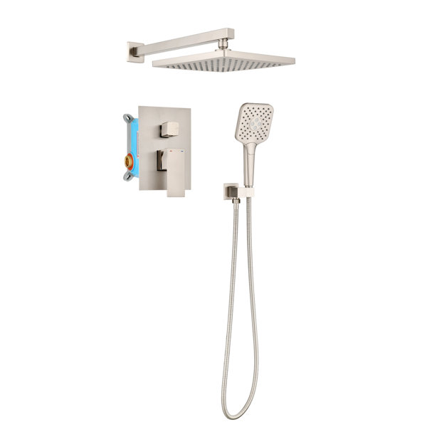 ACME Furniture Thermostatic Complete Shower System with Rough in-Valve ...
