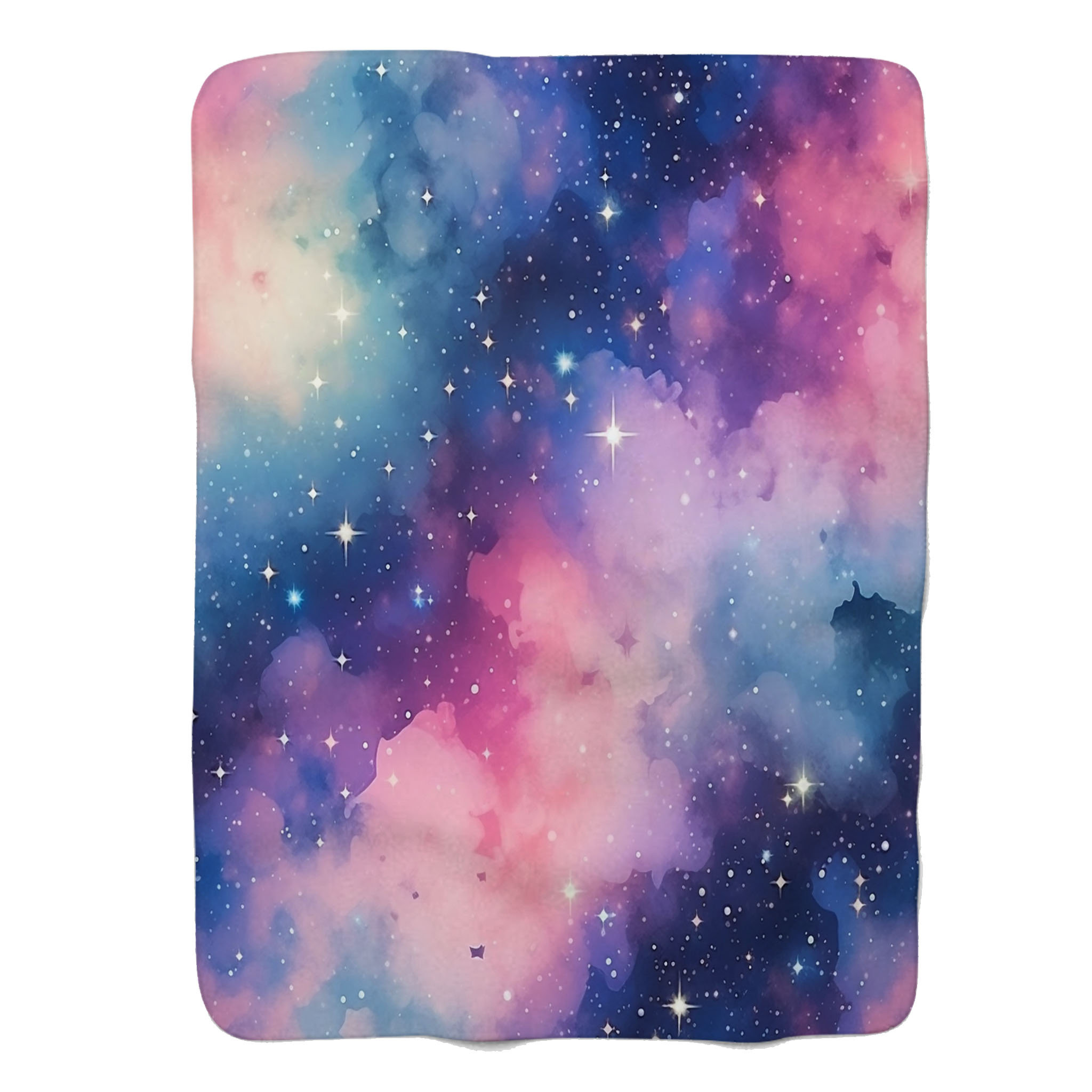 MentionedYou Cosmic Pastel Art - 1 Piece Premium Blanket | Wayfair