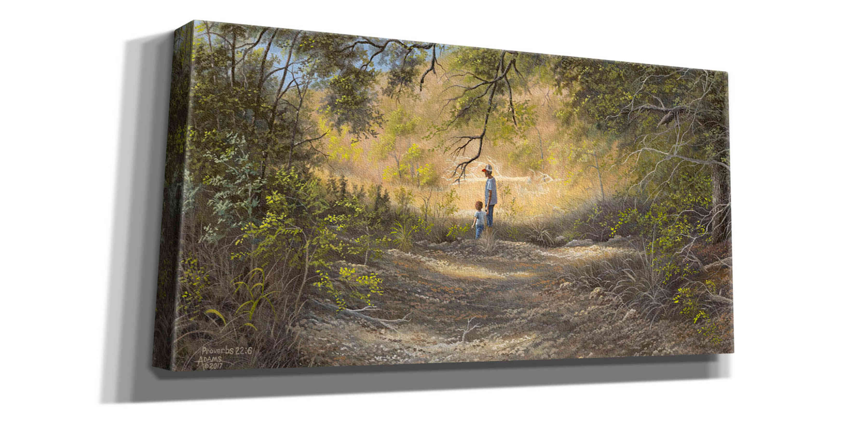 Red Barrel Studio® Proverbs 22 6 by Gary Adams - Wrapped Canvas Print ...