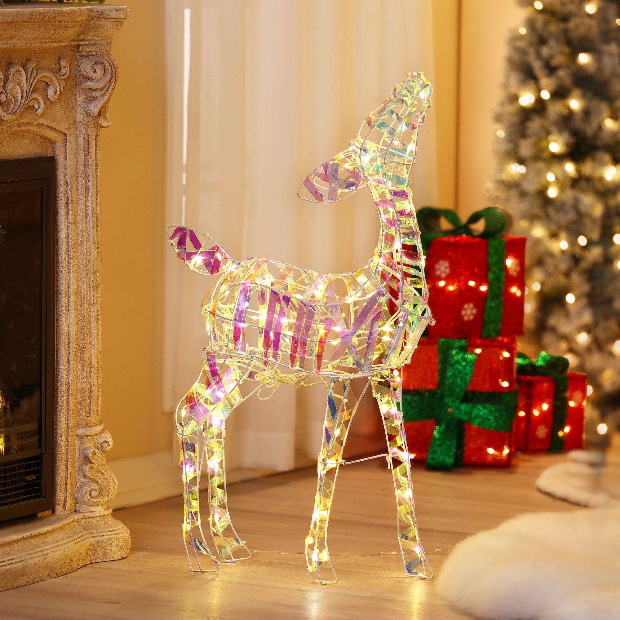 The Holiday Aisle® Magical Deer Lighted Display & Reviews - Wayfair Canada