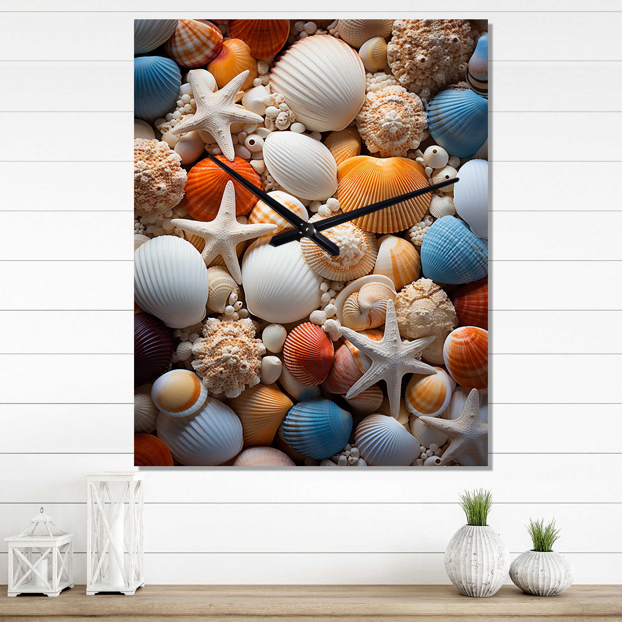 Design Art Beach Photo Seashell Symphony VI - Animals Very Large Wall ...
