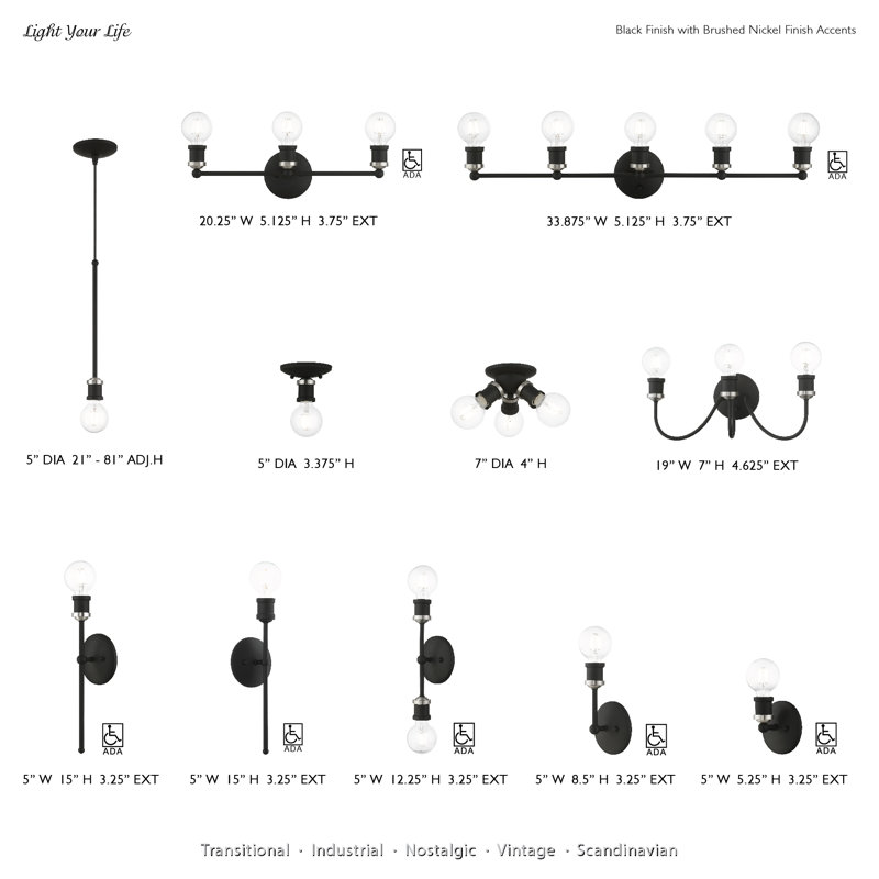 Trent Austin Design® Grogan Dimmable Bath Sconce | Wayfair