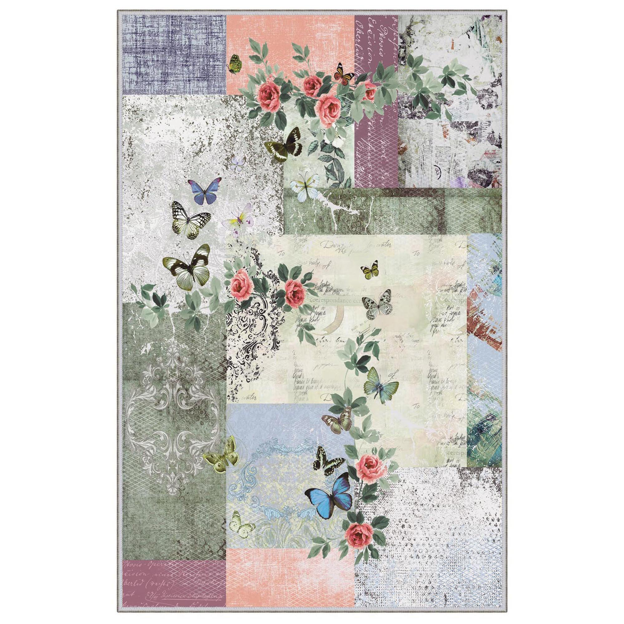 East Urban Home Runner Rasmussen Patchwork Machine Woven 2'7" x 6'7 ...