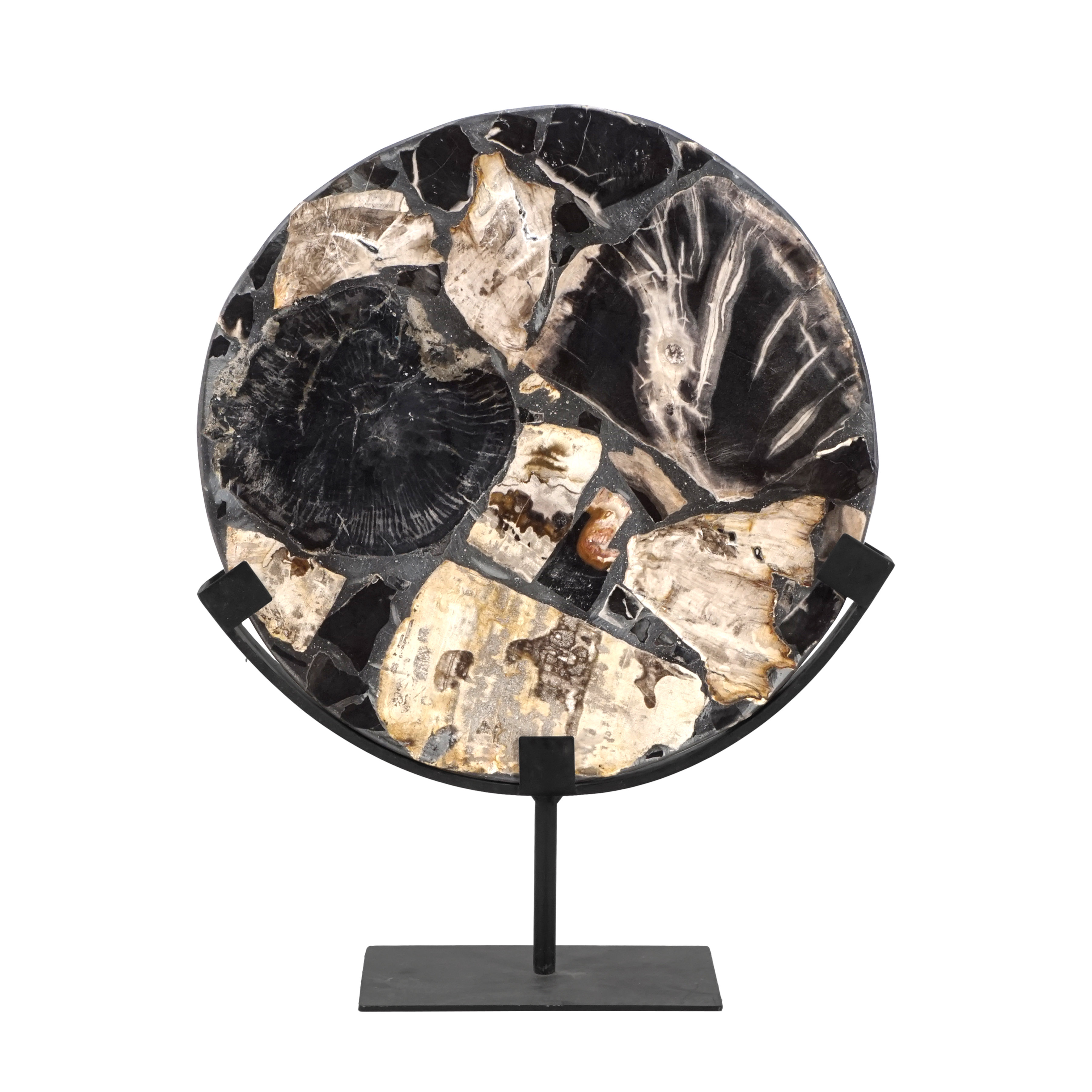 The Twillery Co.® Mountview Disc Sculpture | Wayfair