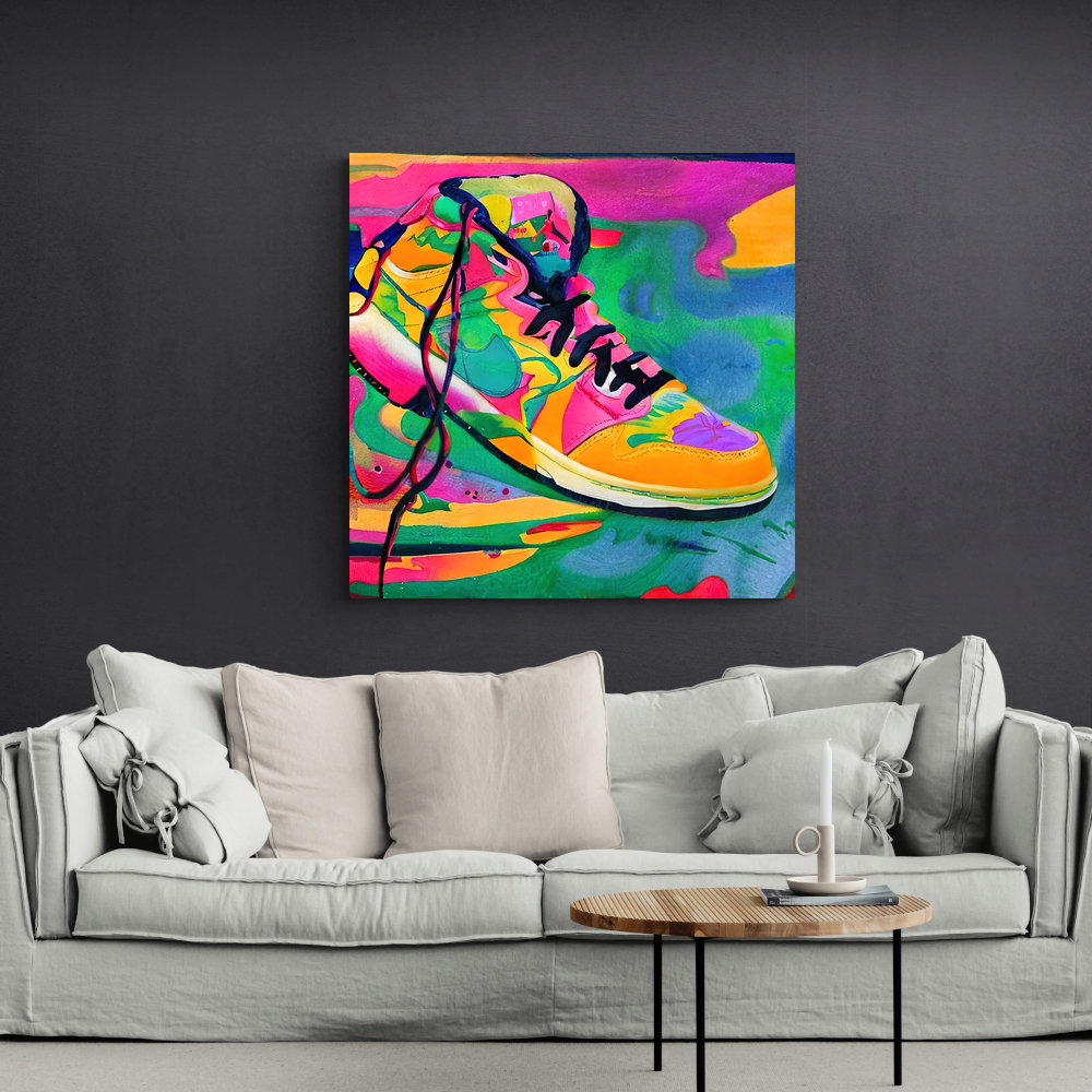 ATX Art Group LLC Air Jordan 28 by Stephen Chambers - Wrapped Canvas ...