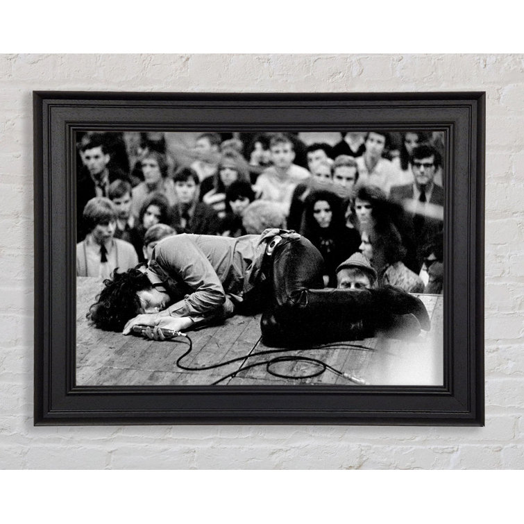 Ebern Designs Jim Morrison Stage - Single Picture Frame Art Prints ...