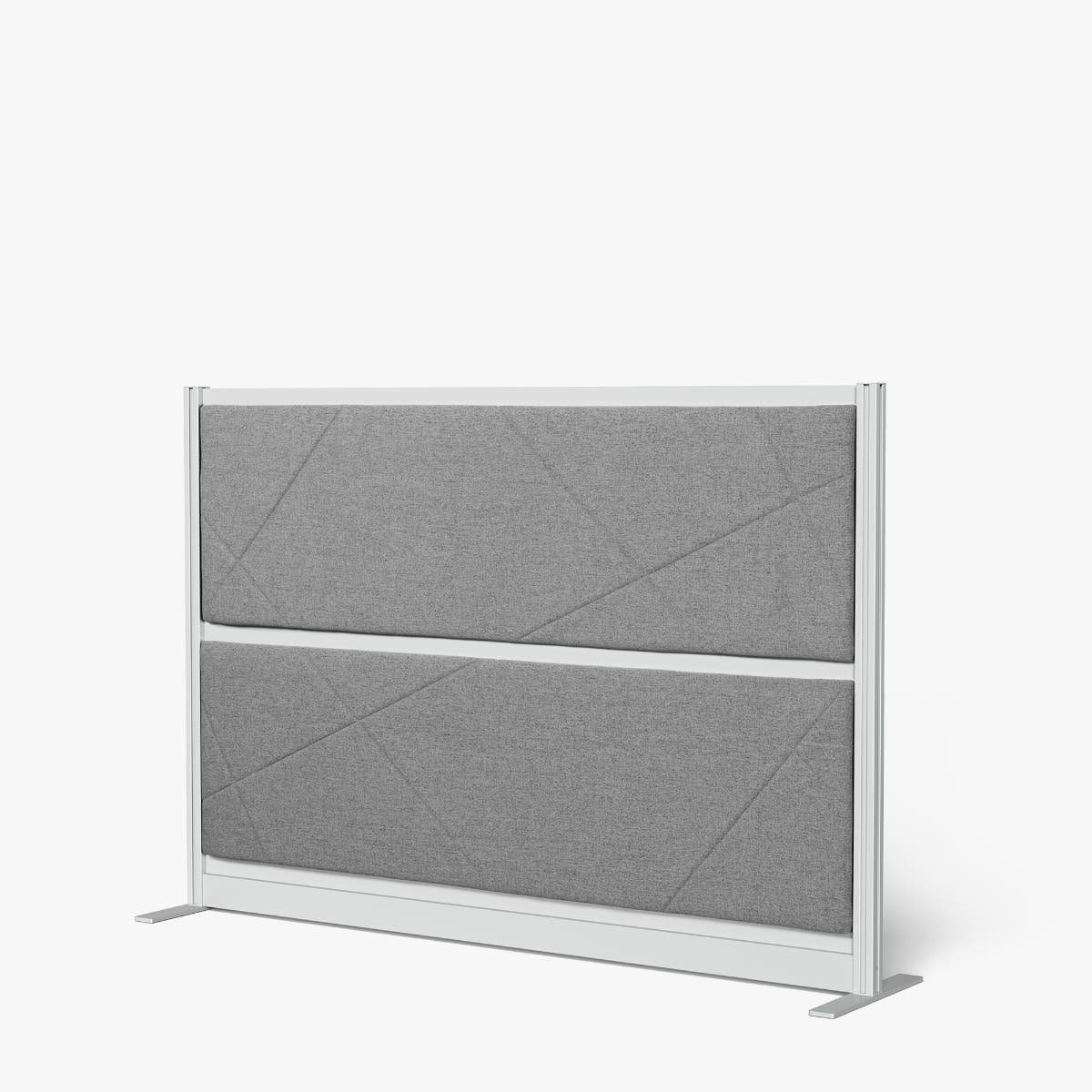 Luxor Tranquillity Modular Wall Room Divider System, 70" W x 48" H ...