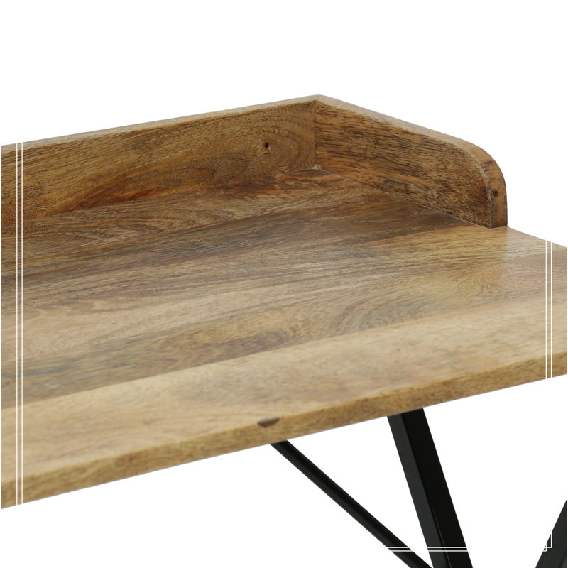 17 Stories Console Table MODERN INDUSTRIAL HANDMADE DESIGN Mango Wood ...