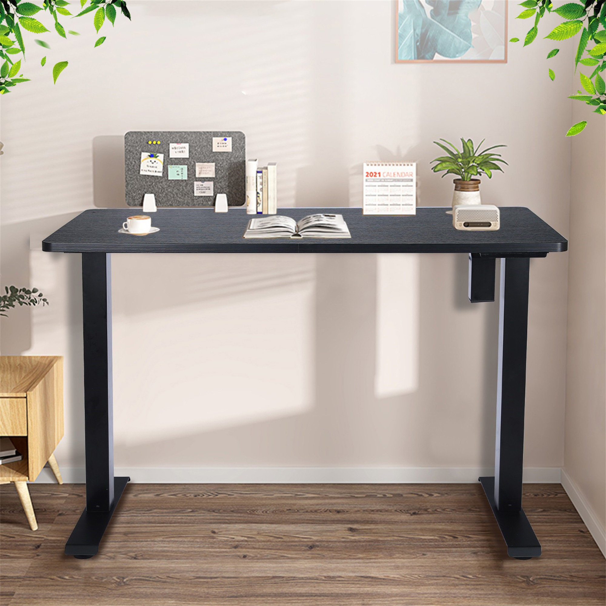 Inbox Zero Krassimira Height Adjustable Standing Desks | Wayfair