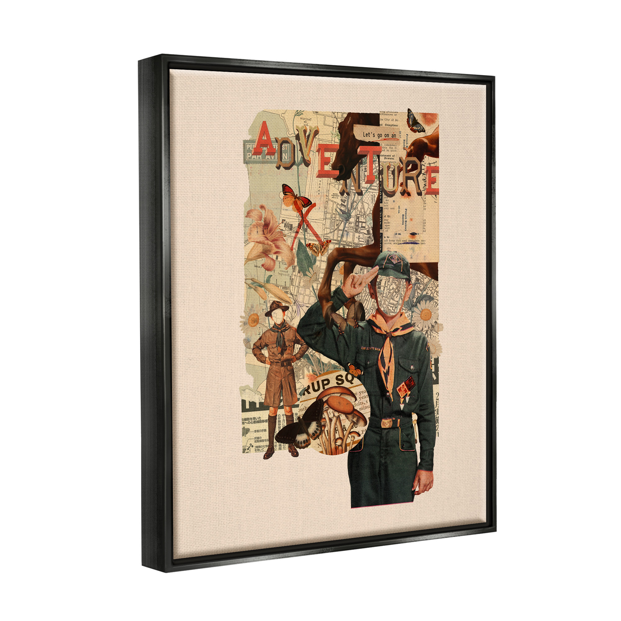 Trinx Surreal Adventure Botanical Collage by Matheus Lopes Castro ...