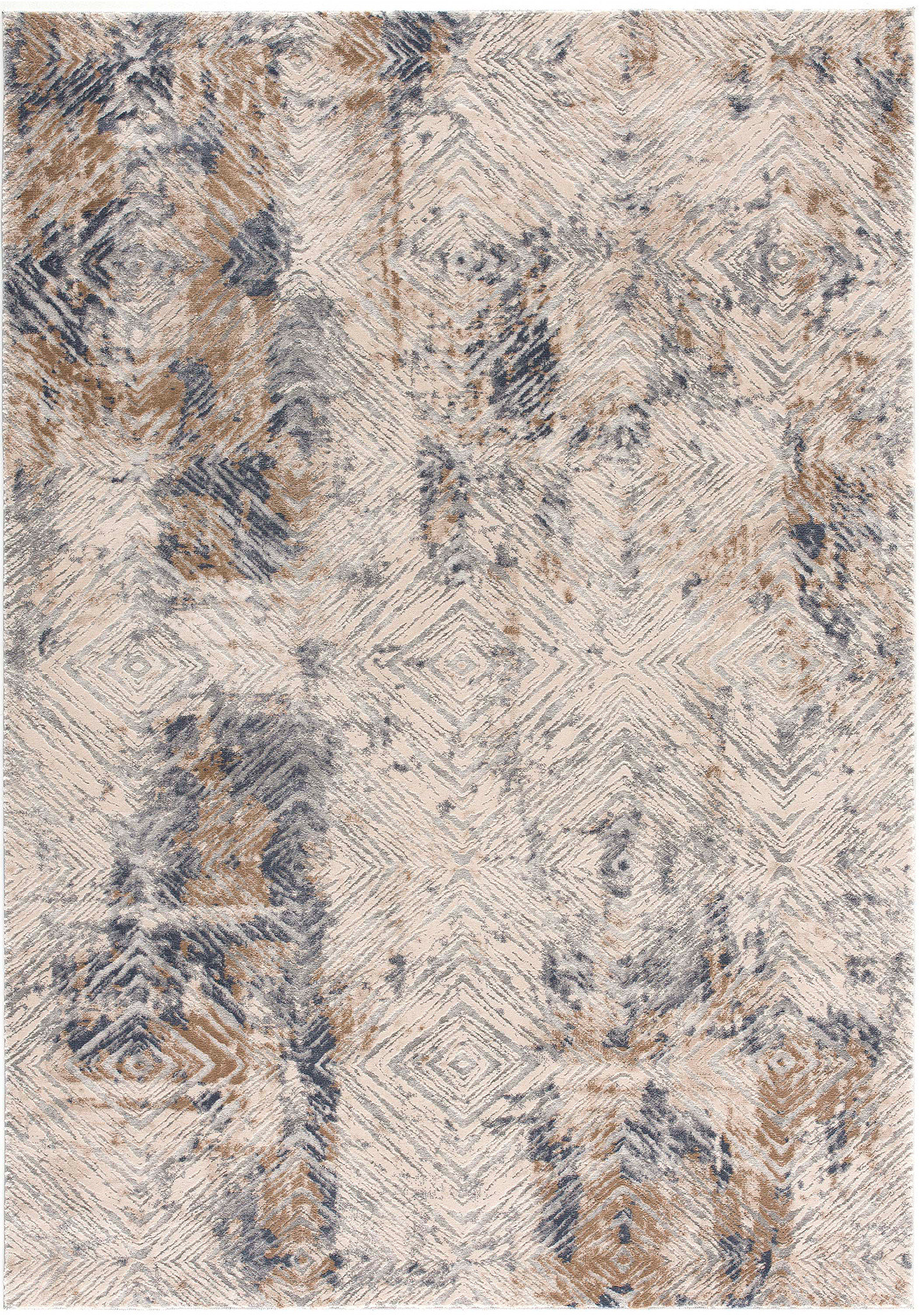 17 Stories Paulino Abstract Beige Area Rug | Wayfair