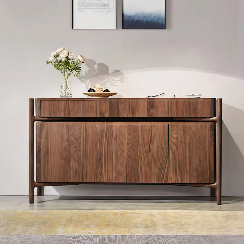 Loon Peak® Sideboard Cabinet – Multi-Layer Plywood & Ash Wood, Rustic ...