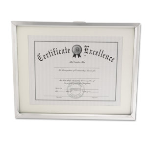 Universal® Plastic Document Frame for 11 X 14 Insert with Mat & Reviews ...