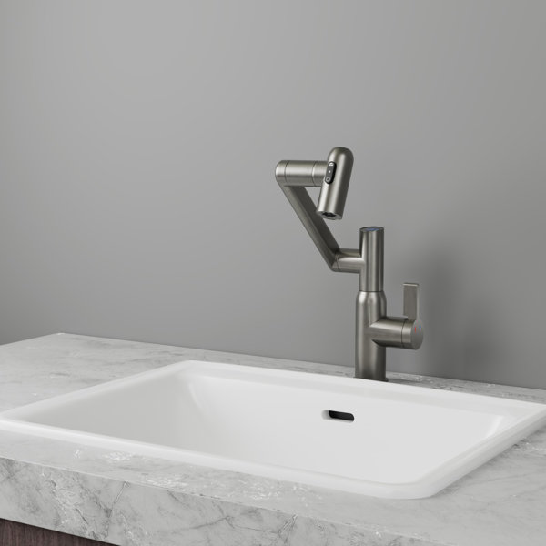 Cerypsa Rotatable Bathroom Faucet 360 Degrees Smart Digital Display Hot ...