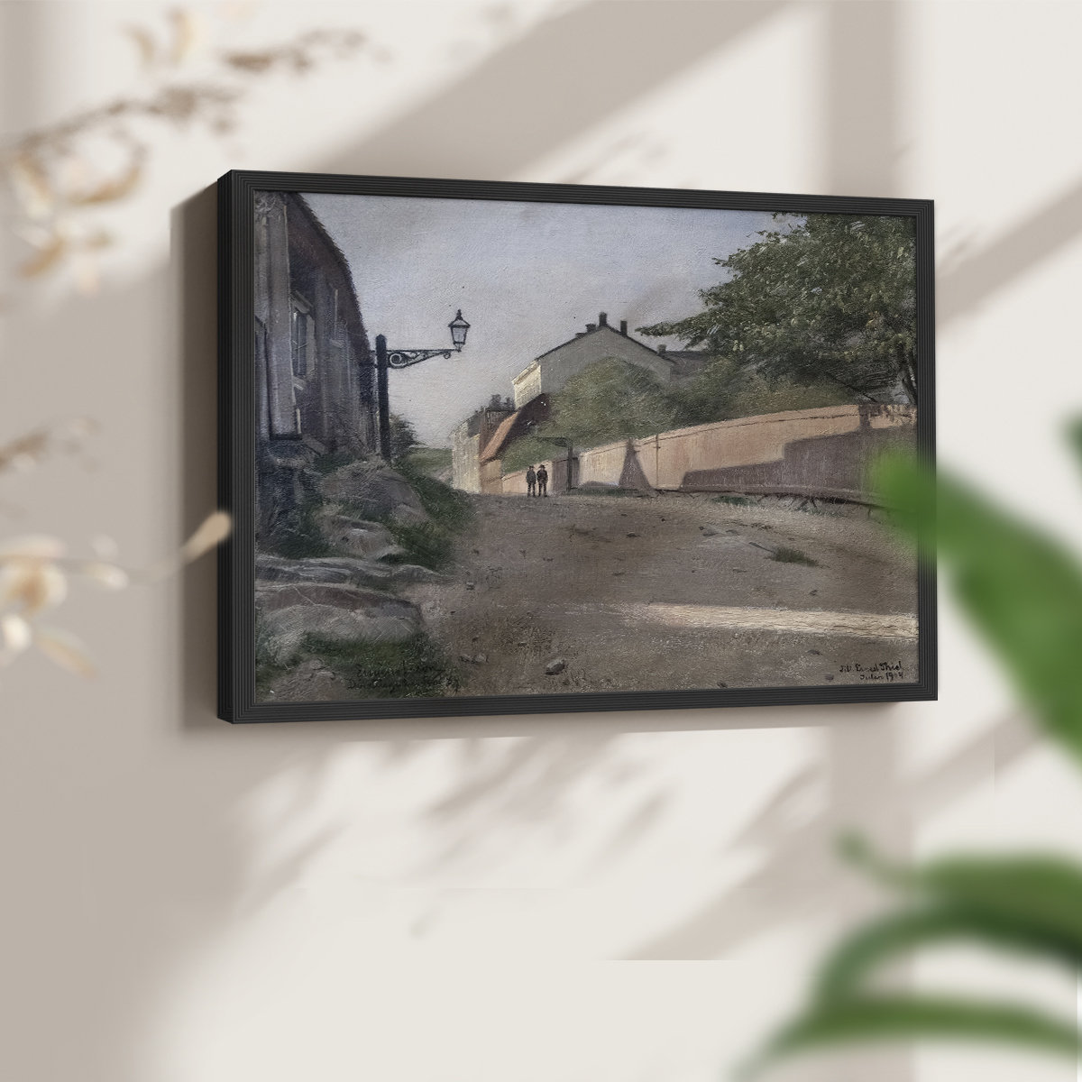 Charlton Home® Vintage Landscapes-CDIV -Framed Print - Restickable ...