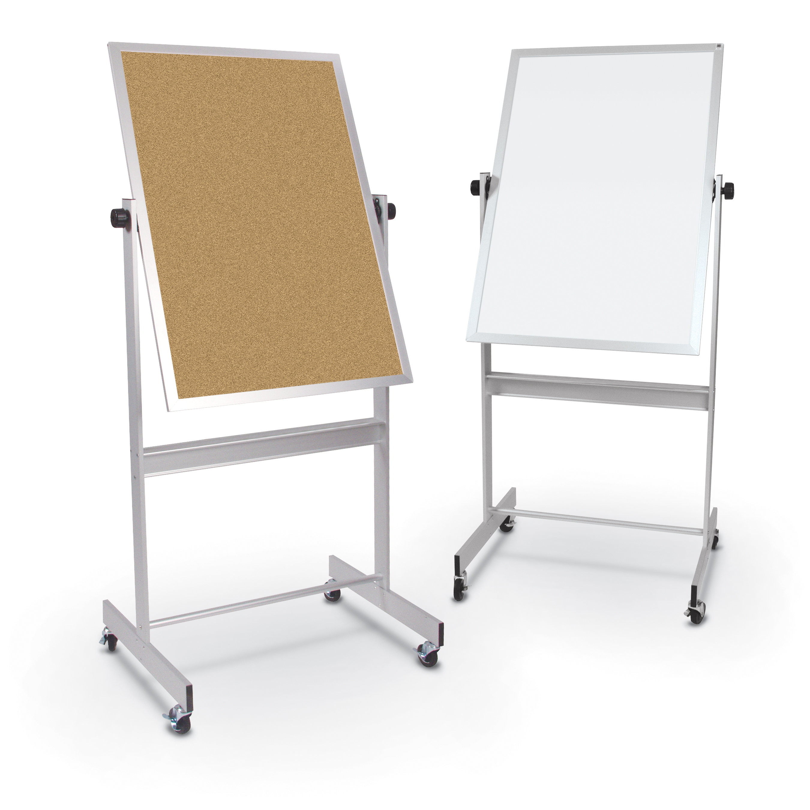 MooreCo Best-Rite® Deluxe Free-Standing Reversible Whiteboard | Wayfair