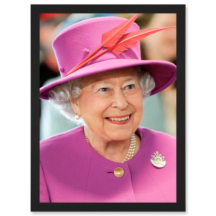 Ebern Designs Queen Elizabeth II - Single Picture Frame Photograph ...