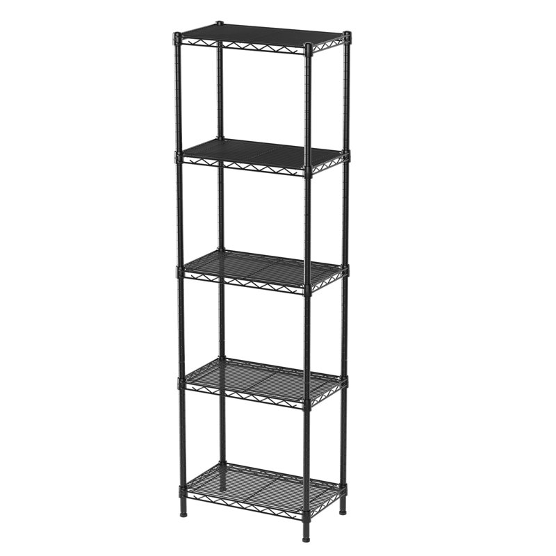 Ebern Designs 5-Tier Adjustable Wire Shelving Storage Rack | Wayfair