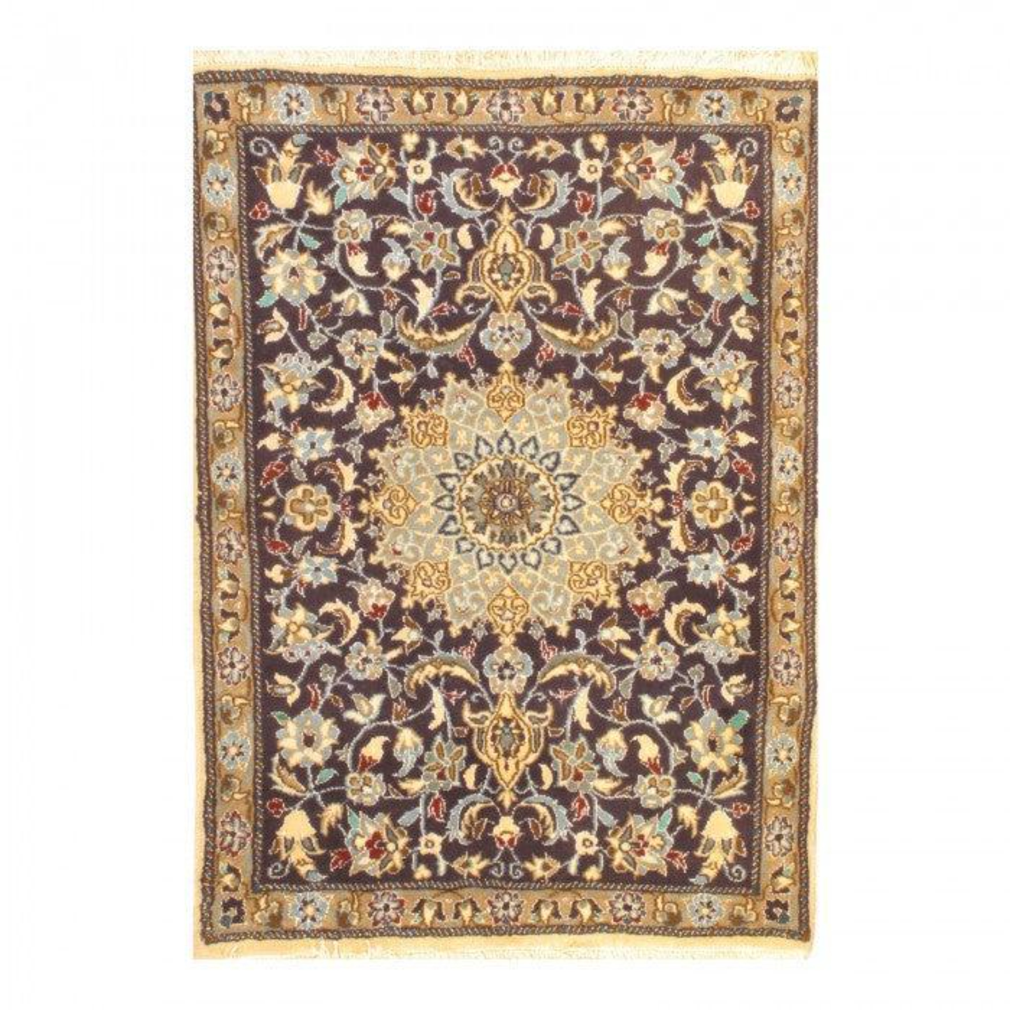 Isabelline Silkroad Nain Hand-Knotted Wool Pile Rug - 3' X 5' - Wayfair ...