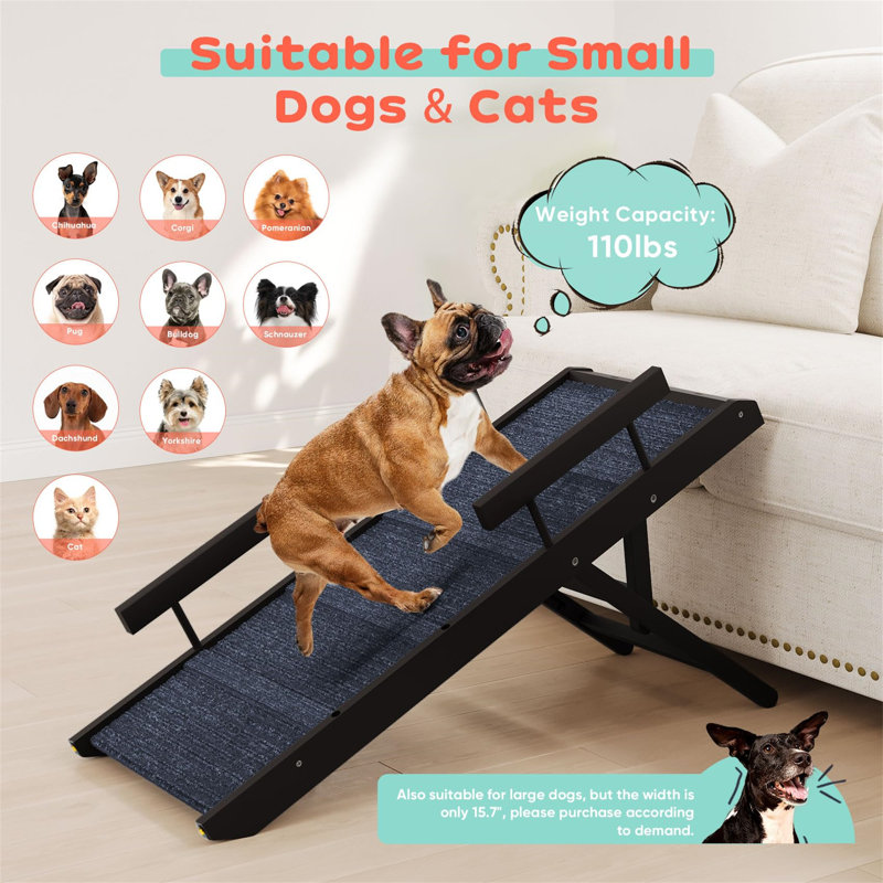 Tucker Murphy Pet™ Dog Ramp With Safety Rails, 38” Long Ramps | Wayfair