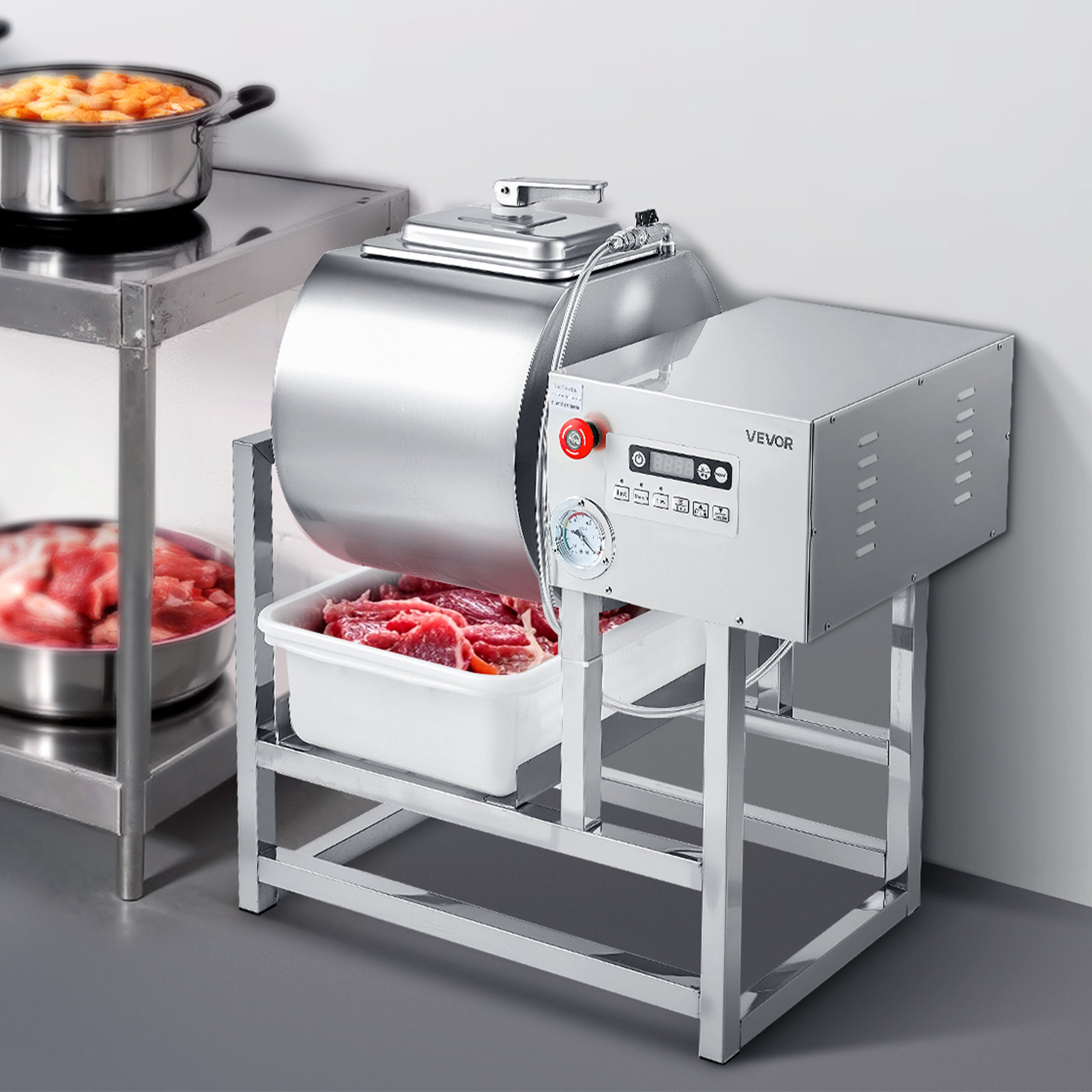 Stellweilan Tessberg Vacuum Meat Tumbler Marinator Machine 40L for ...