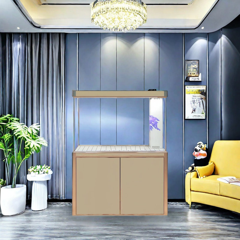 Lingxis Minimalist Modern Rectangular Eco Aquarium Tank | Wayfair