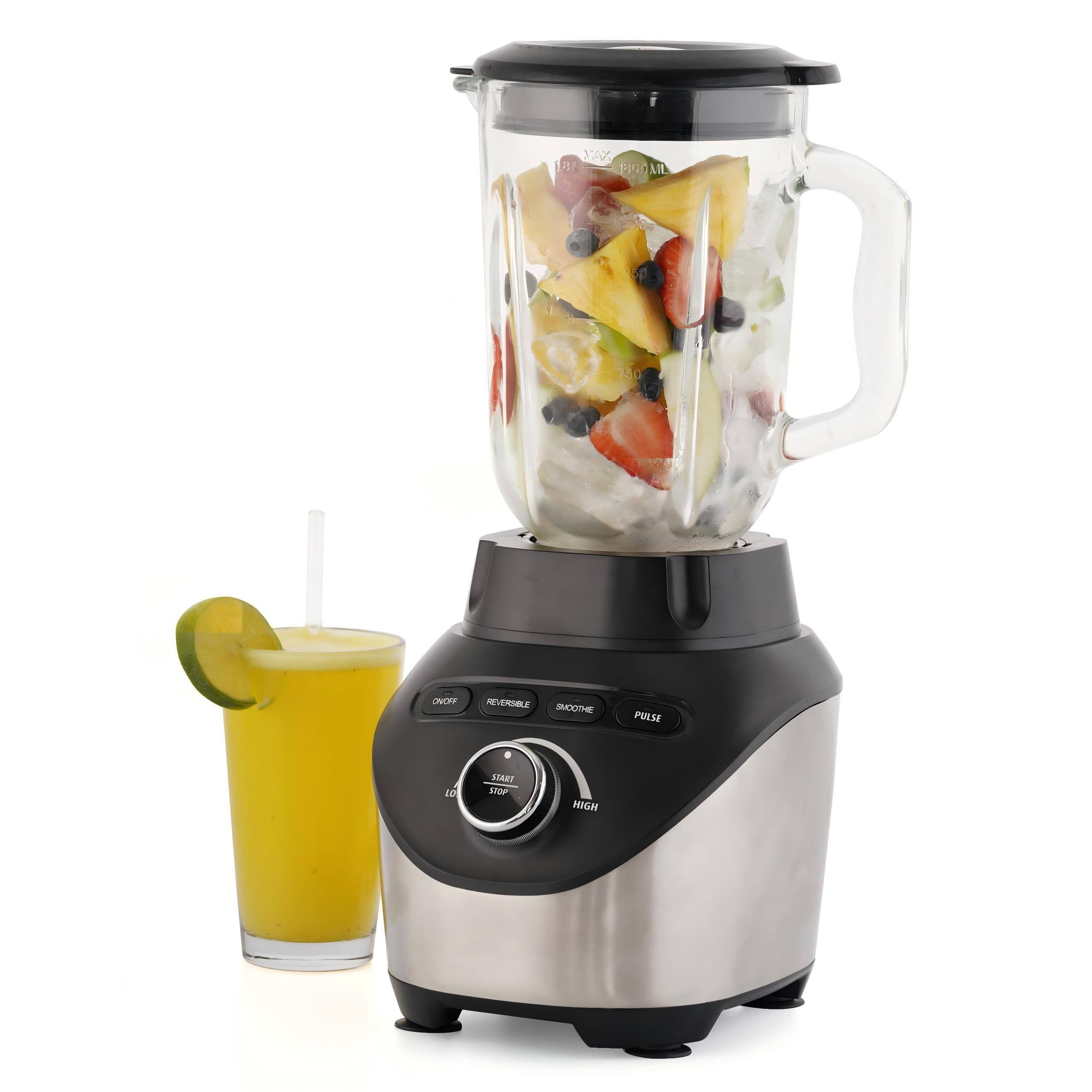 YUEZHUSHANGMAO 71Oz Blender, 3 Speed Settings With Powerful 6 Stainless ...