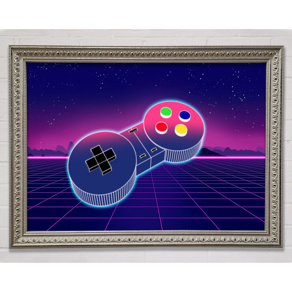 Bright Star Retro Game Controller - Single Picture Frame Rectangle ...