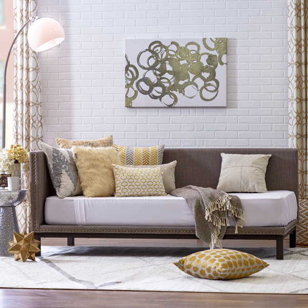 Mercury Row® Carwile Upholstered Daybed & Reviews | Wayfair
