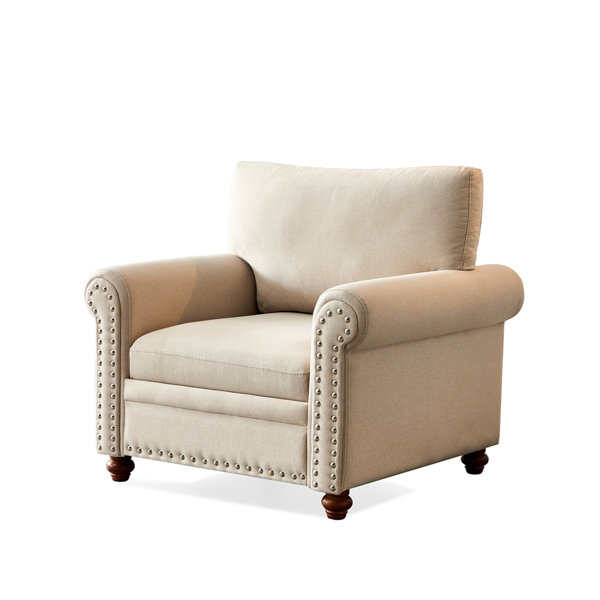 Charlton Home® Alayyan Upholstered Armchair | Wayfair