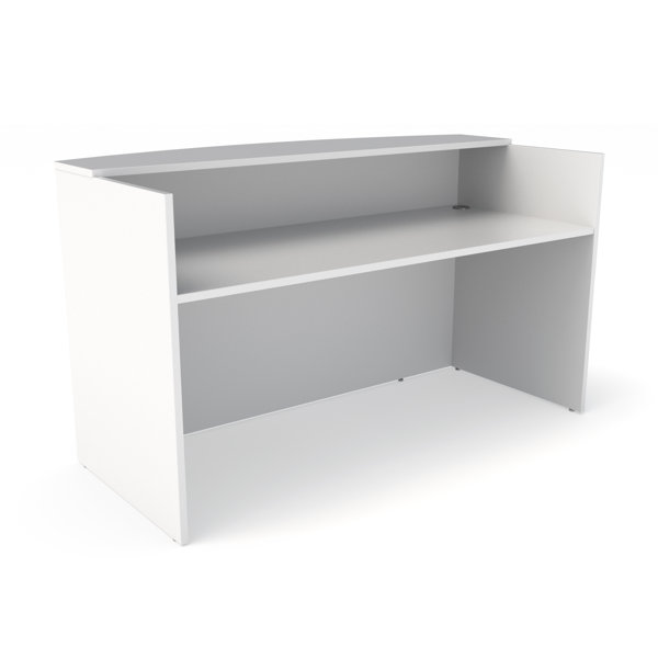 Compel 2 Person Rectangular Laminate Reception Desk & Reviews | Wayfair