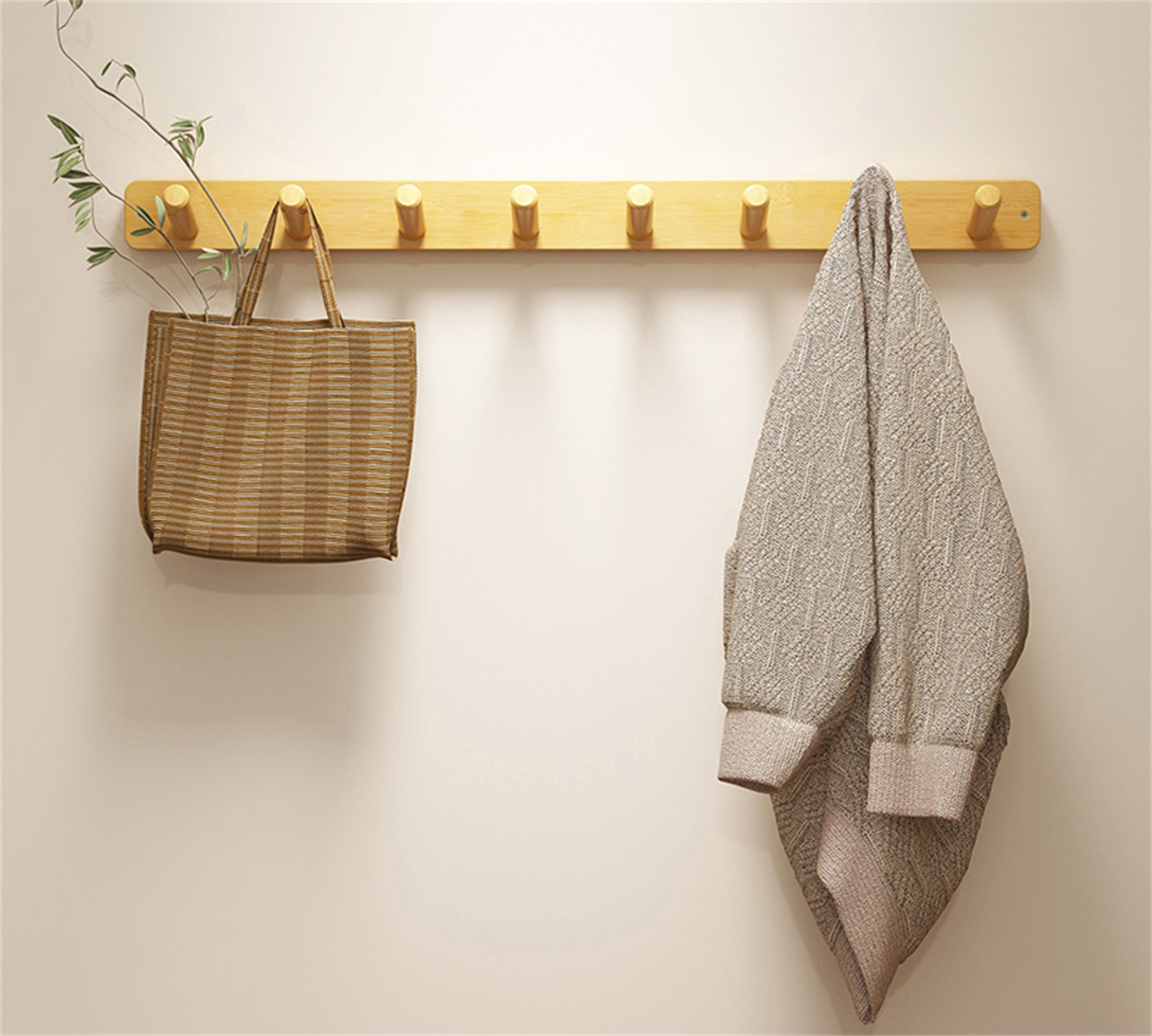 Latitude Run® Orme Wall Mounted Clothes Hanger | Wayfair