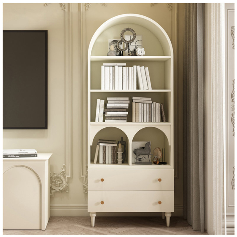 Parttlion American light luxury arch bookcase | Wayfair