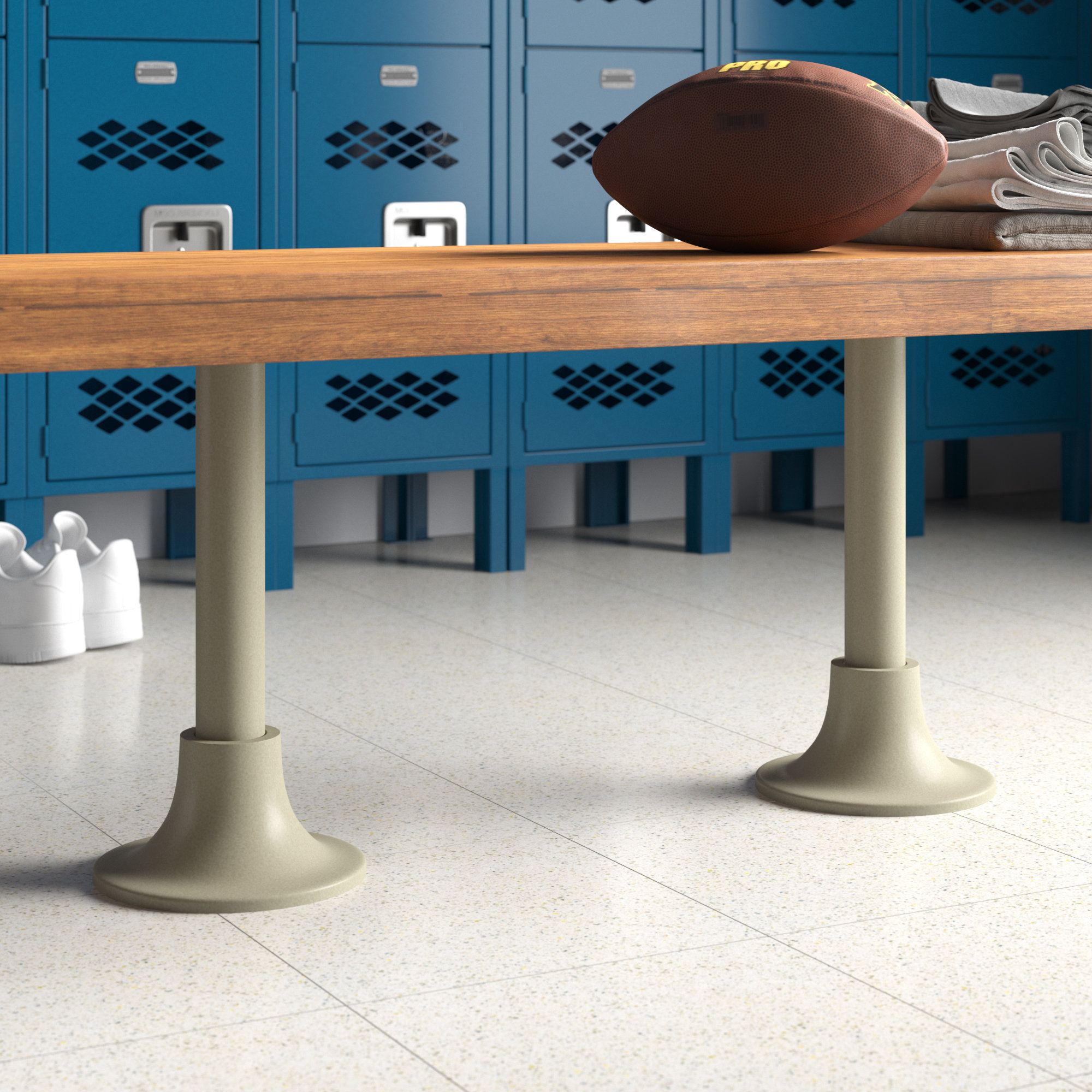 Hallowell Heavy-Duty Adjustable Bench Pedestal | Wayfair