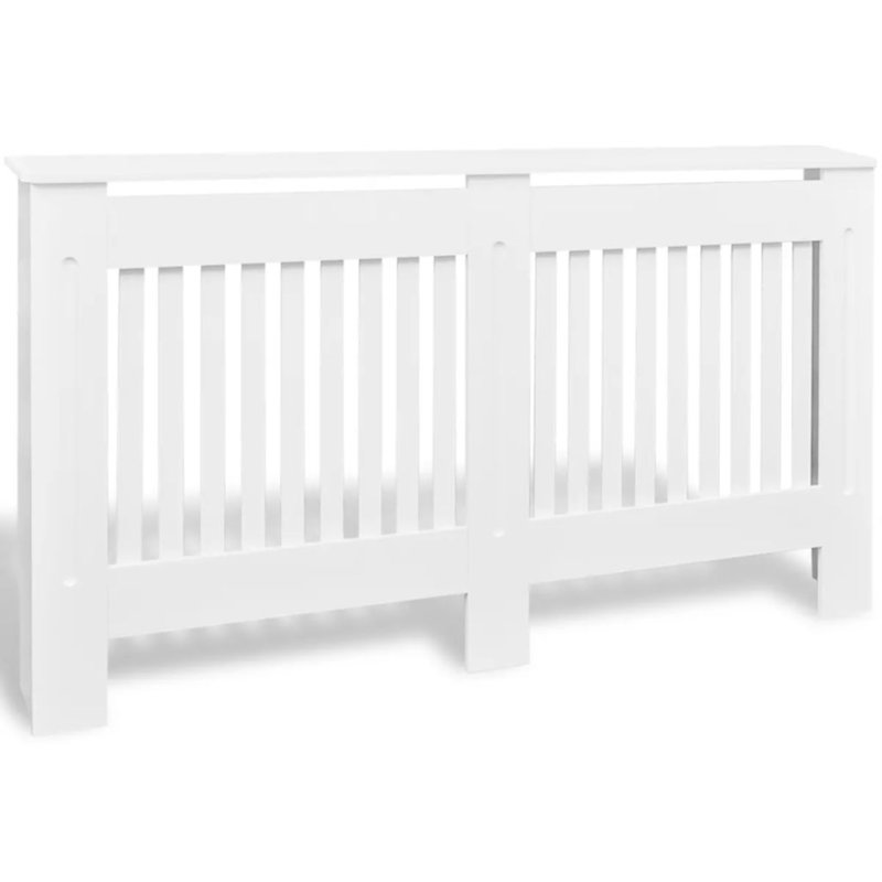 East Urban Home Lolah vidaXL Radiator Cover, Slatted Design Heater ...