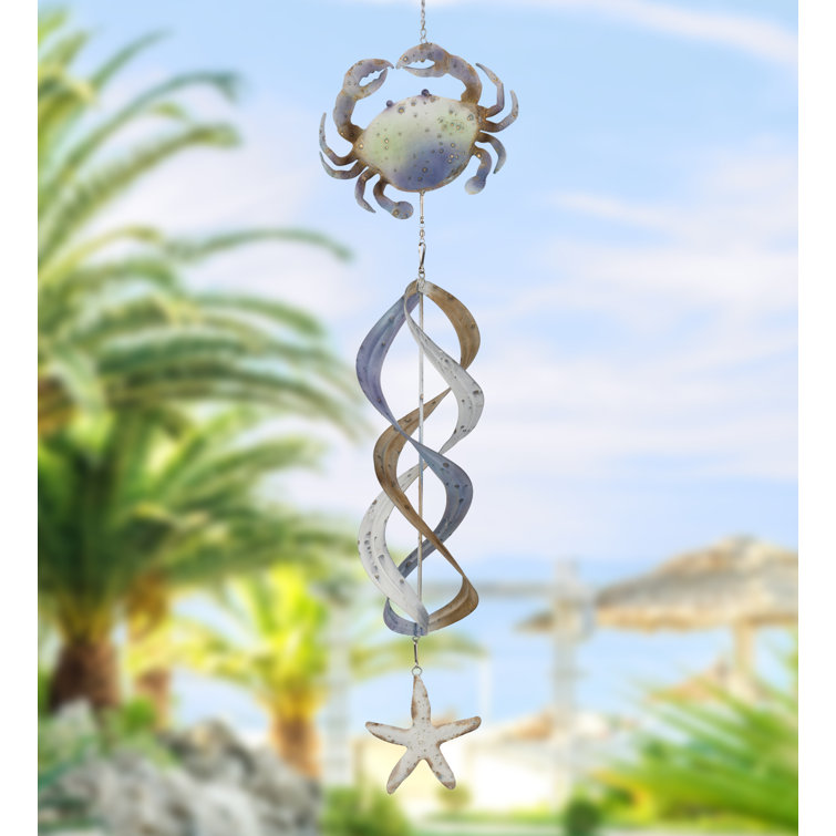 Regal Art & Gift Hanging Wind Spinner - Crab | Wayfair
