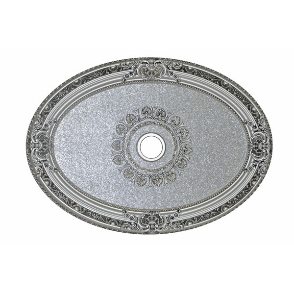 Artistry Lighting Silver Frame Silver Centre Oval Medallion - Wayfair ...