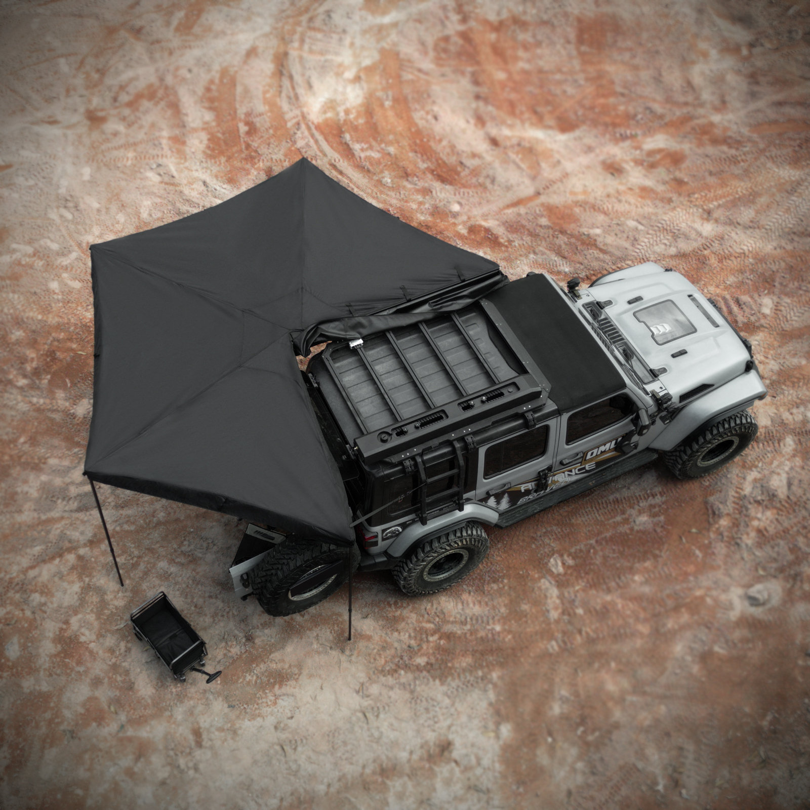 Lipoton Overland 270 Degree Awning House Tent For Passenger Side, Only ...