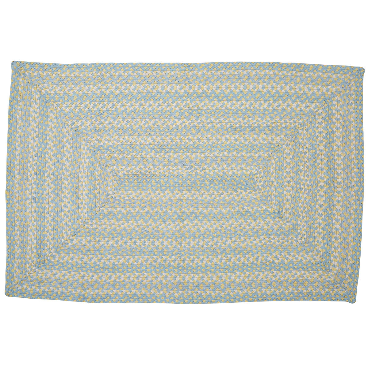 Highland Dunes Rectangle Gardunio Striped Hand Braided Cotton Area Rug ...