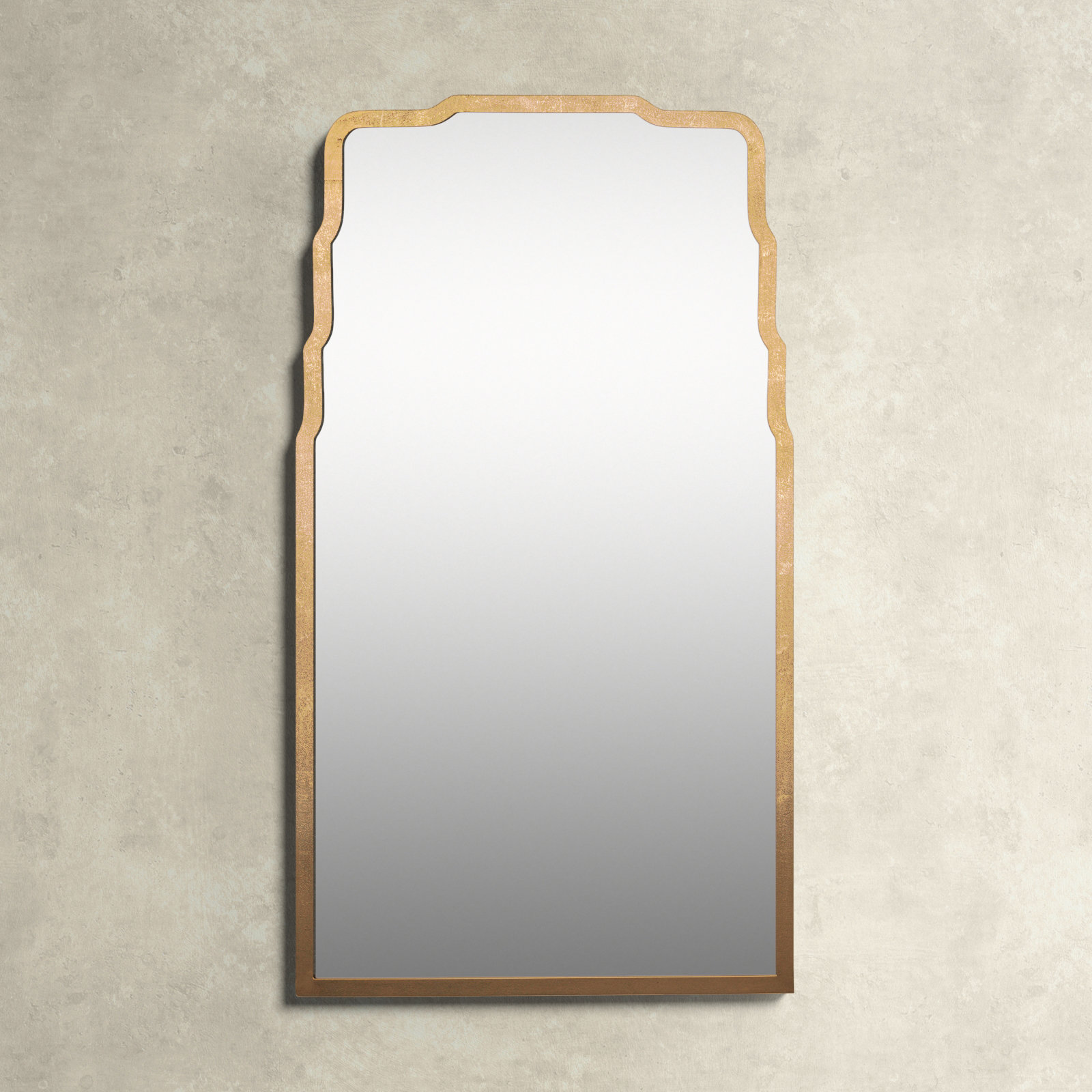 Birch Lane™ Jodi Asymmetrical Metal Wall Mirror & Reviews | Wayfair