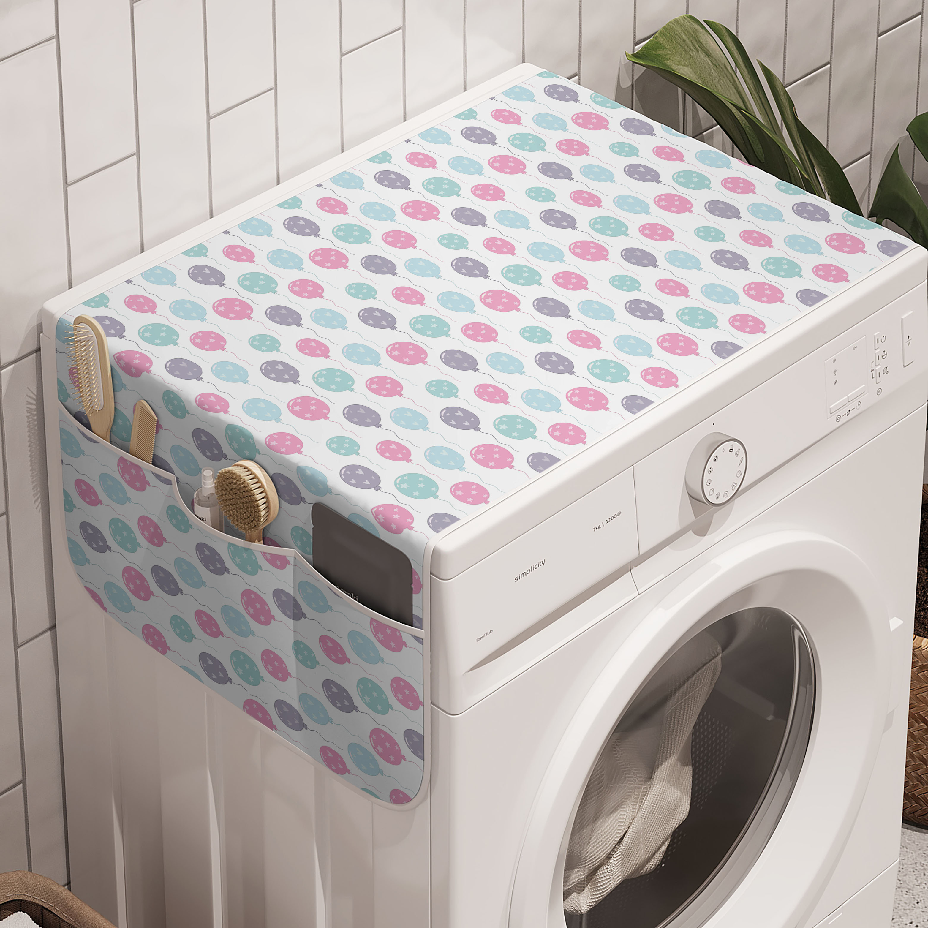 East Urban Home Birthday Party Washing Machine Organizer Pack of 2 47 ...