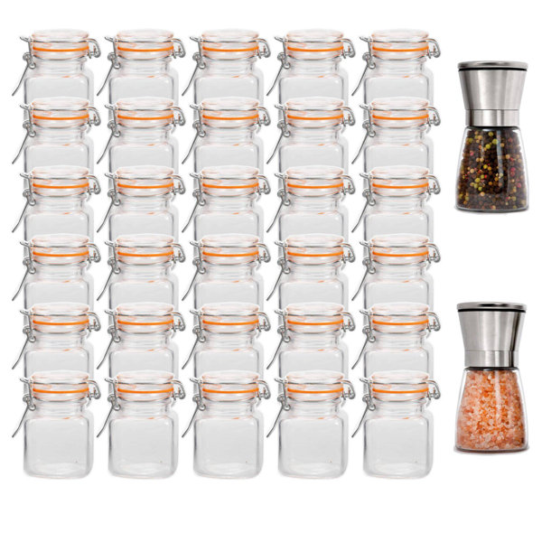 Prep & Savour Set of 30 Spice Jars and 2 Grinders | Wayfair