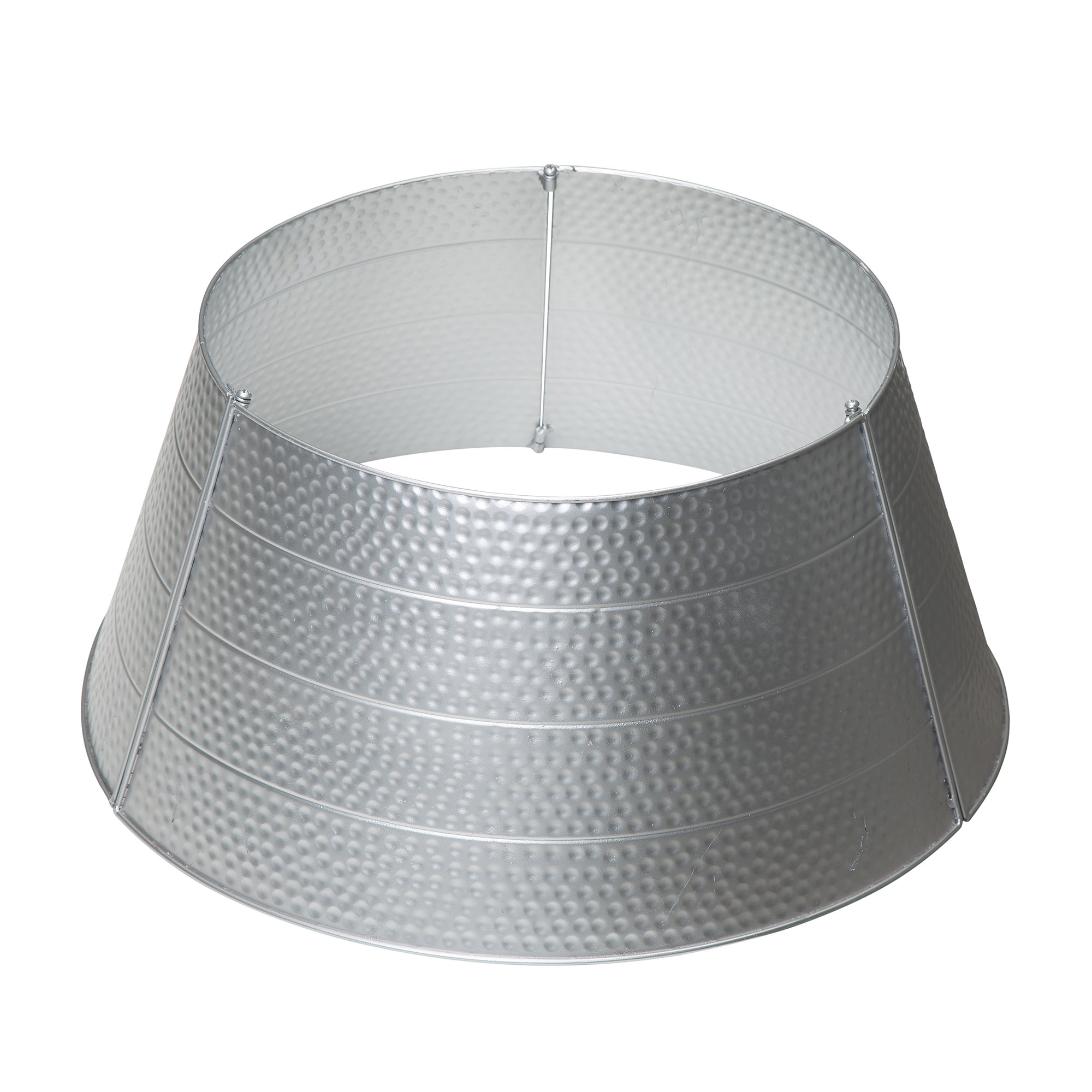 Glitzhome Christmas Hammered Metal Tree Collar & Reviews - Wayfair Canada