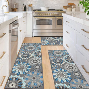 Blue Kitchen Mats You'll Love | Wayfair