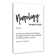 Happy Larry Lexicon Proverbs - Nonpology - Wrapped Canvas Typography ...