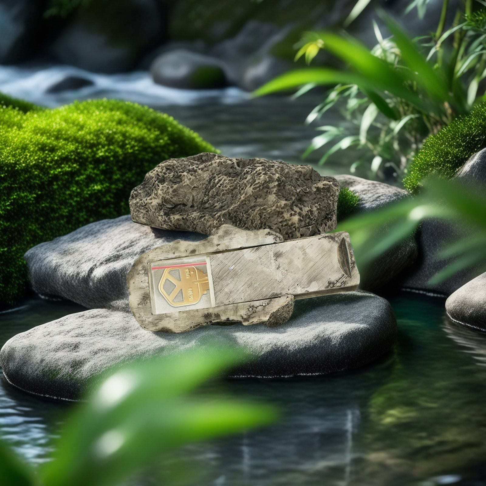 Arlmont & Co. Outdoor Secret Safe Box For Keys | Wayfair